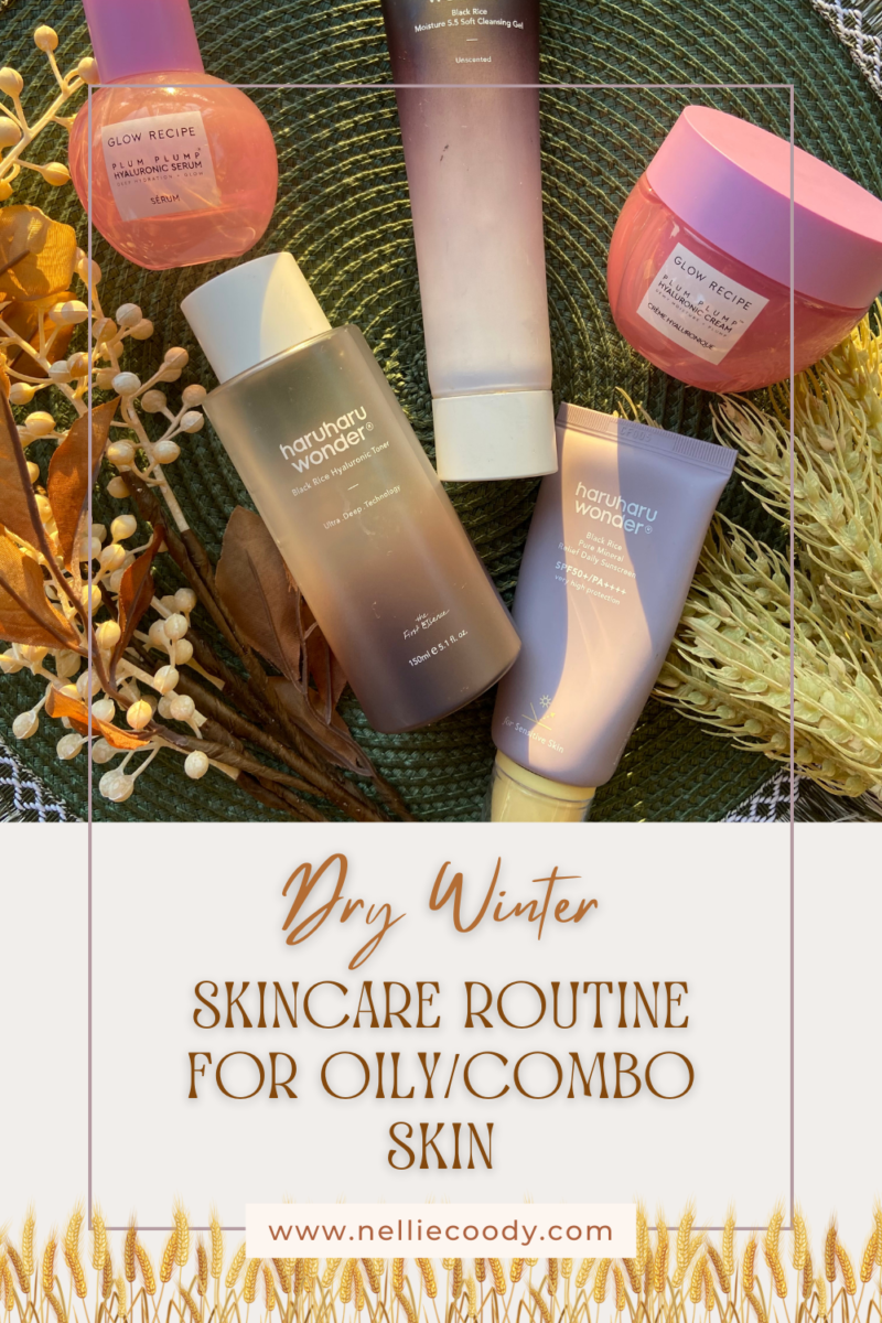 Dry Winter Skincare Routine for Oily/Combo Skin - NellieCoody.com
