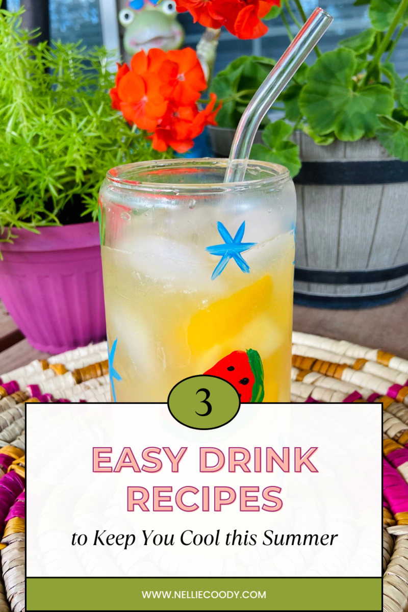 3 Easy Drink Recipes to Keep You Cool this Summer