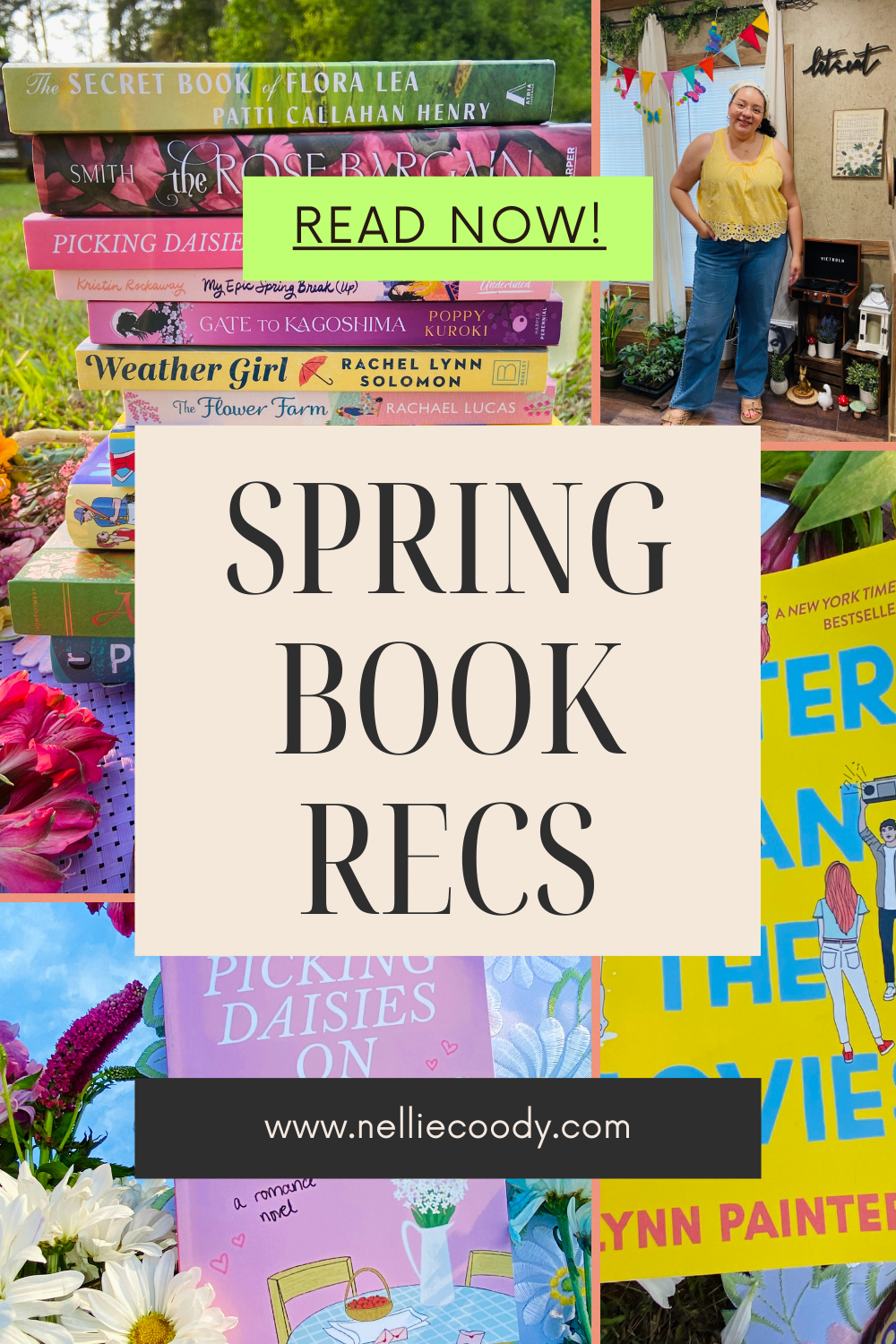 Spring Book Recommendations - NellieCoody.com